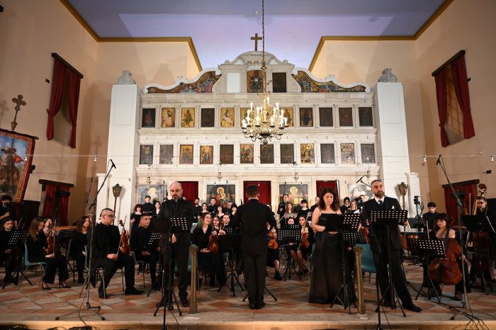 Επιβλητική η συναυλία της Συμφωνικής Ορχήστρας Μ. Θεοδωράκης στο Π ...